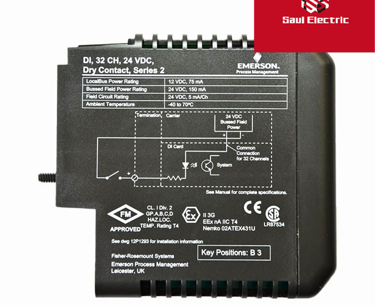 EMERSON SE3007 DeltaV SX Controller Module CON041 - Hong Kong Saul ...