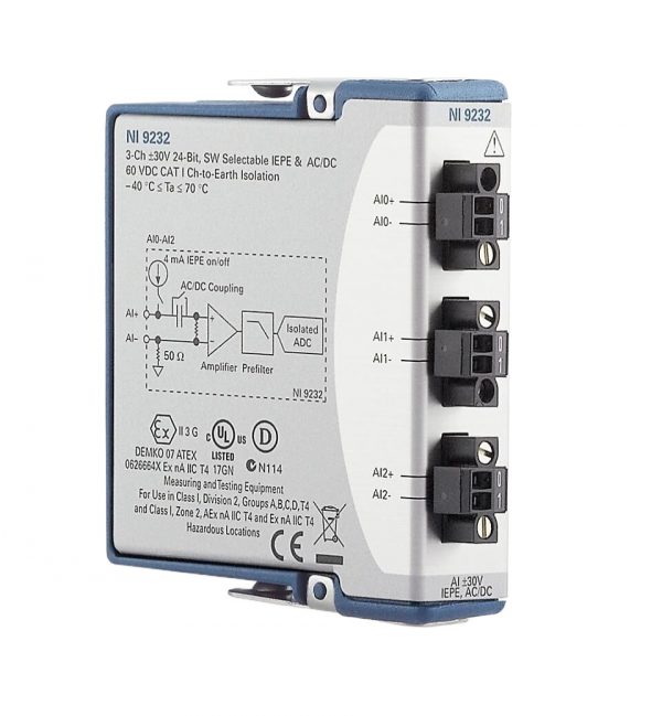 NI-9234 Vibration Acquisition Module - Hong Kong Saul Electric Co., Ltd