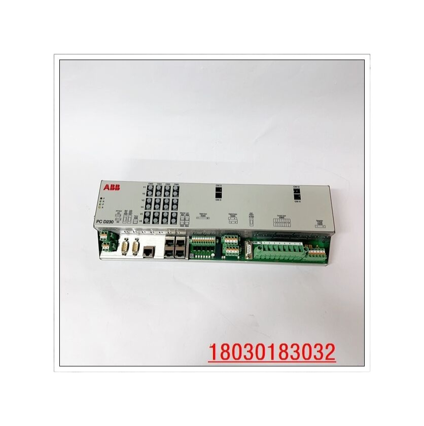 ABB PCD230 3BHE022291R0101 DCS/PLC excitation redundant servo unit ...