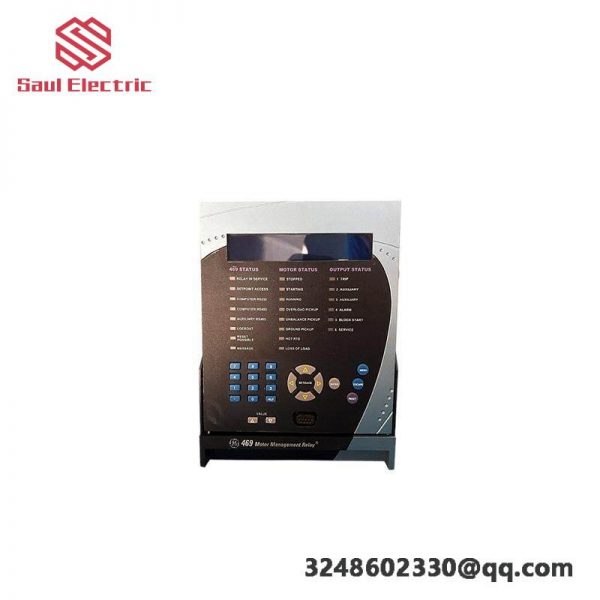 GE Multilin 469-P5-HI-A20-E-H Motor Management Relay, High Performance ...